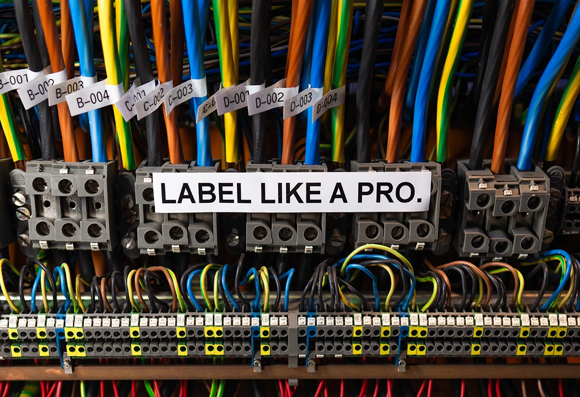 Label Printers For Electricians | Electrician Labels | Brother UK