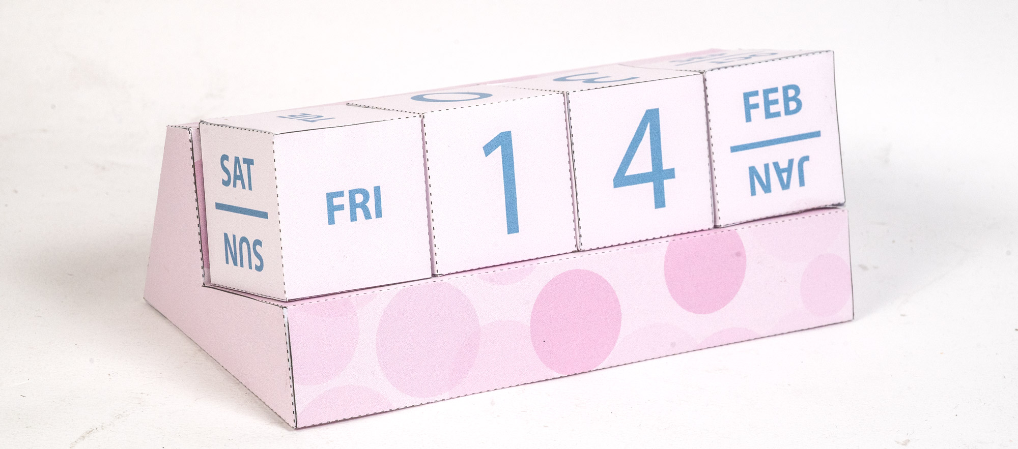 DIY 3D Calendar Cube with Brother Printer | Blog